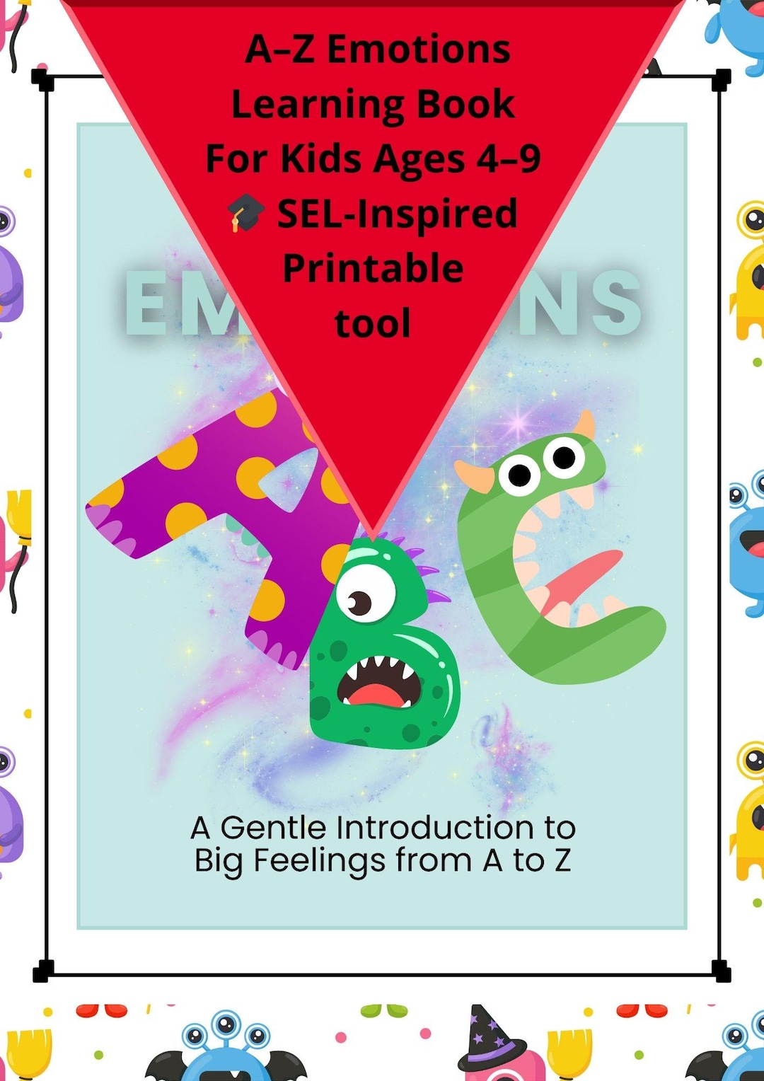 The Emotions Abcs – Printable Alphabet Book of Feelings for Kids | SEL ...