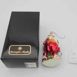 Christopher Radko 1998 Santa for All Nations for Saks Fifth Avenue ...