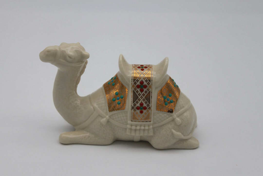 Lenox China Jewels Collection Laying or Kneeling Camel 1994 Nativity ...