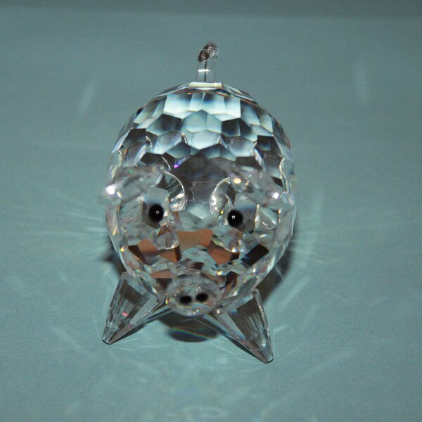 Large Glass Pig - Etsy