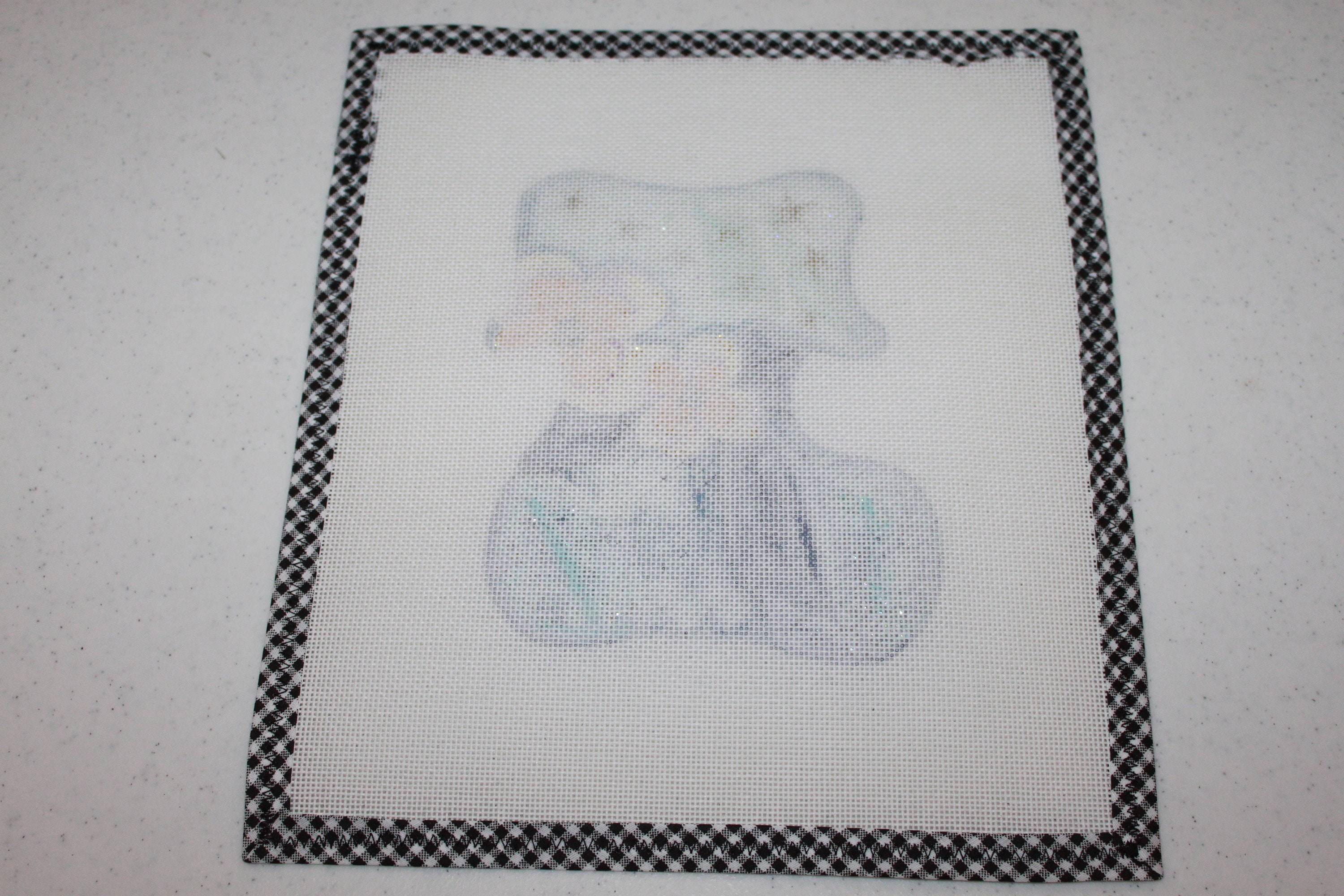 Lani Hand Painted Christmas Needlepoint Canvas Mini Sock - Etsy UK