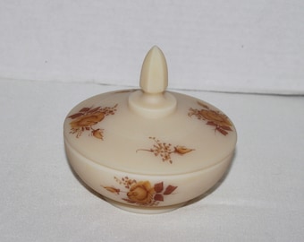 Fenton Powder Jar - Etsy