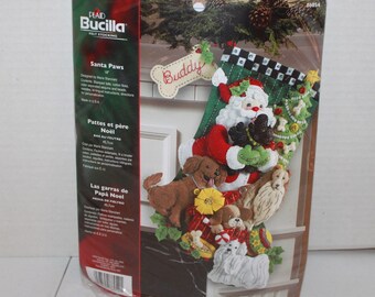 Bucilla Stocking Kit | Etsy
