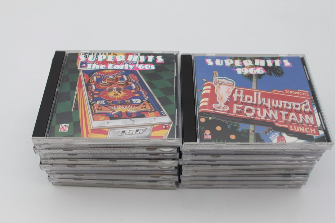 20 Time Life Cd's Super Hits 1960s and 1970s Rock Pop R&B Music - Etsy