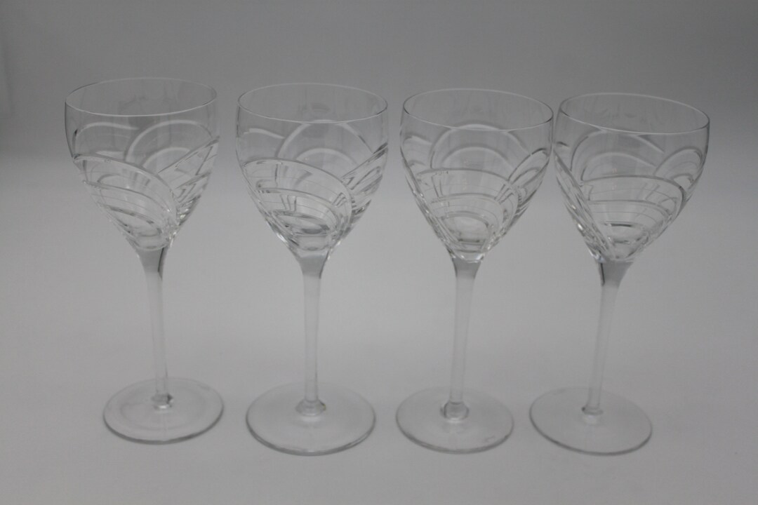 4 Rogaska Rogaska Maestro Crystal Wine Glasses Set of 4 - Etsy