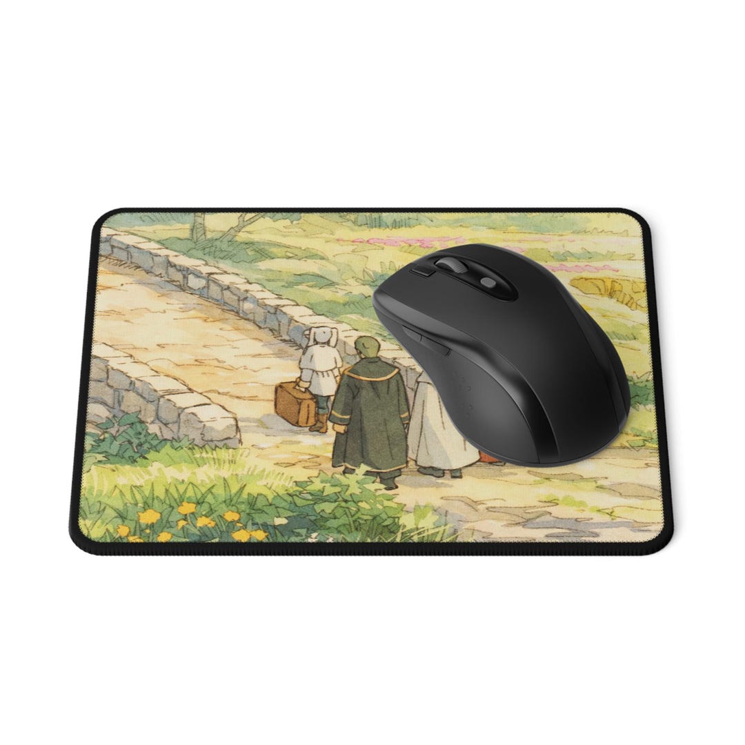 Frieren Inspired Adventure Small Non-slip Gaming Mouse Pad - Etsy