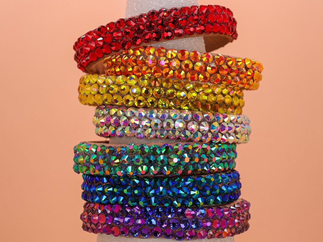 Rhinestone Dance Bracelet for Ballroom Dance Crystal Bangle for Latin ...
