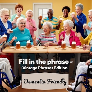 Finish the Phrase: Vintage Slang Edition | Printable Memory Game for ...