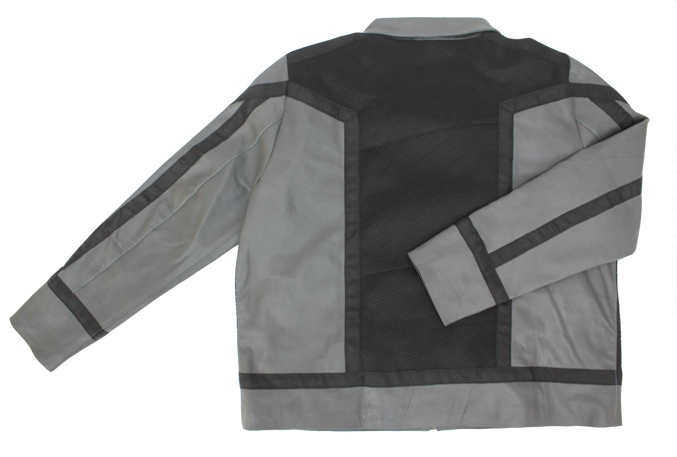 Star Trek Strange New Worlds Anson Mount Uniform Gray Leather Jacket ...