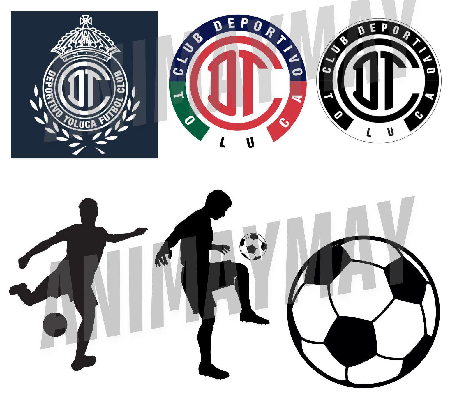 Toluca Soccer Team Logo Bundle: Liga Mexico Files (digital Download) - Etsy