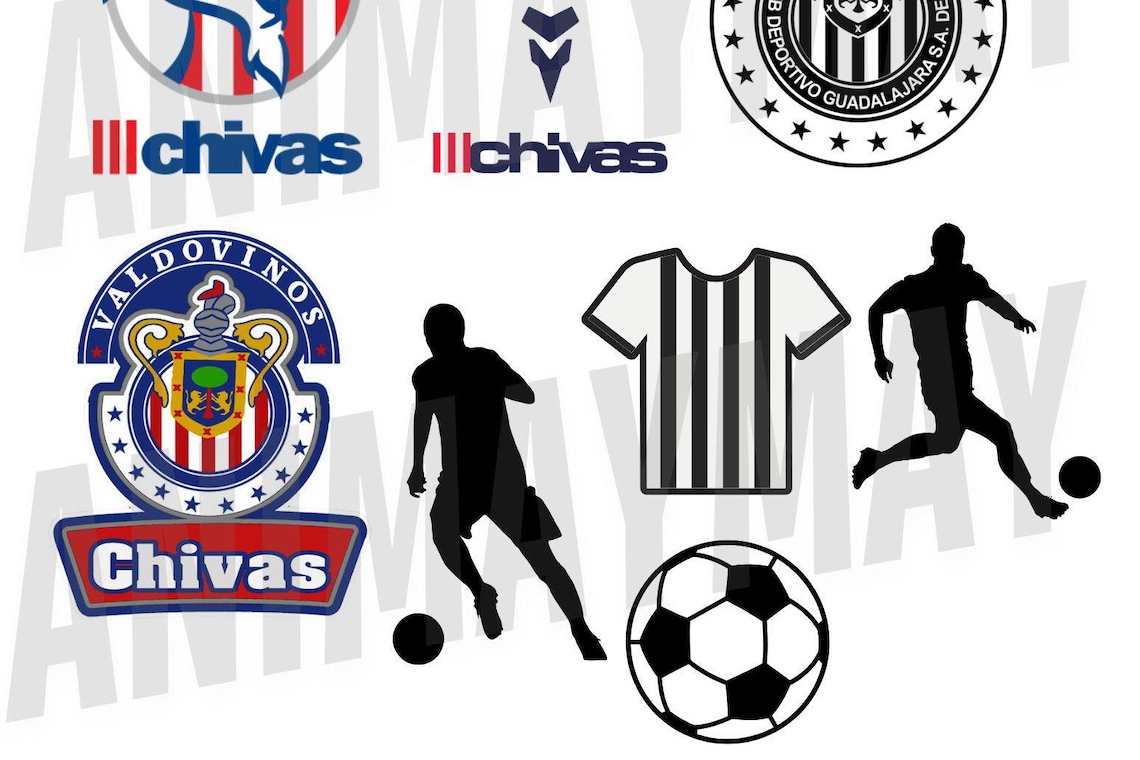 Chivas De Guadalajara Logo: Futbol Club Designs (PNG, JPG, PDF, Doc) - Etsy