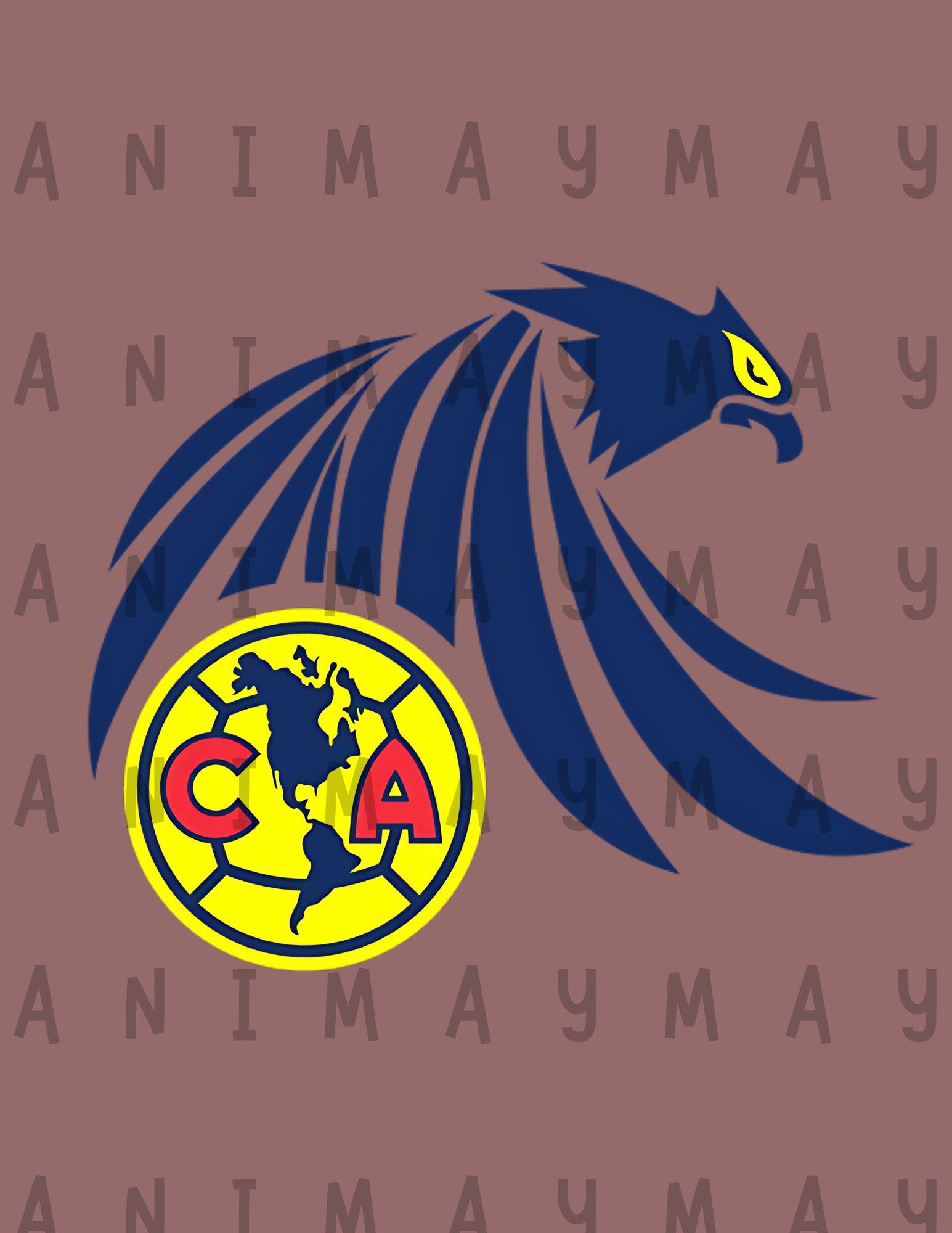 Club America Aguilas Soccer Logo Bundle PNG JPG PDF - Etsy