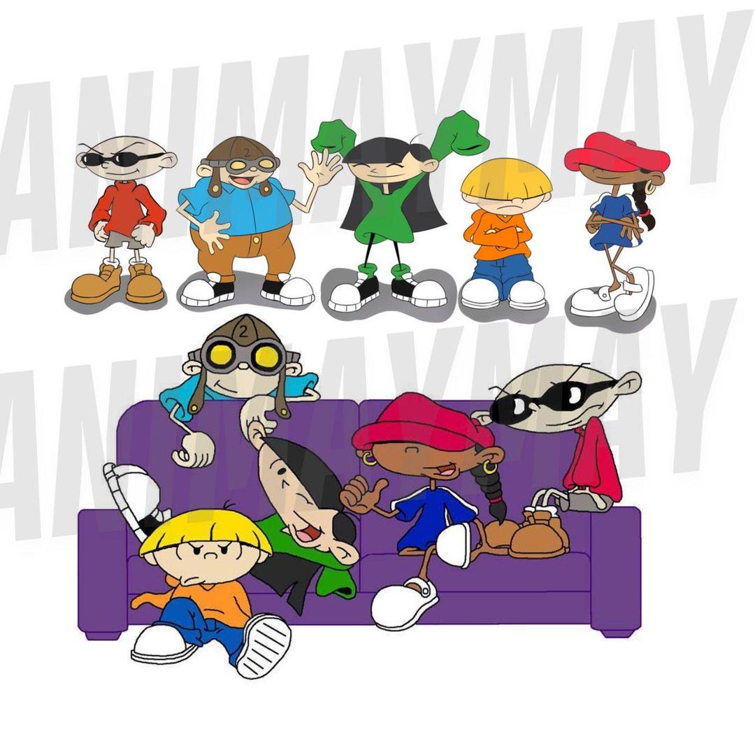 Codename Kids Next Door Design PNG Jpg DOC Pdf Filebundle Cartoon ...