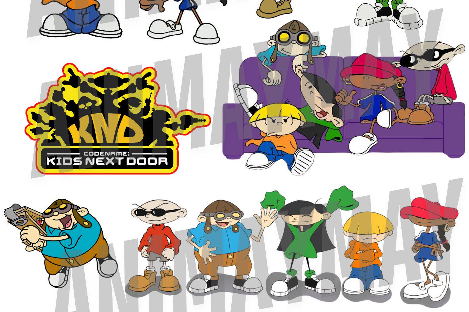 Codename Kids Next Door Design PNG Jpg DOC Pdf Filebundle Cartoon ...