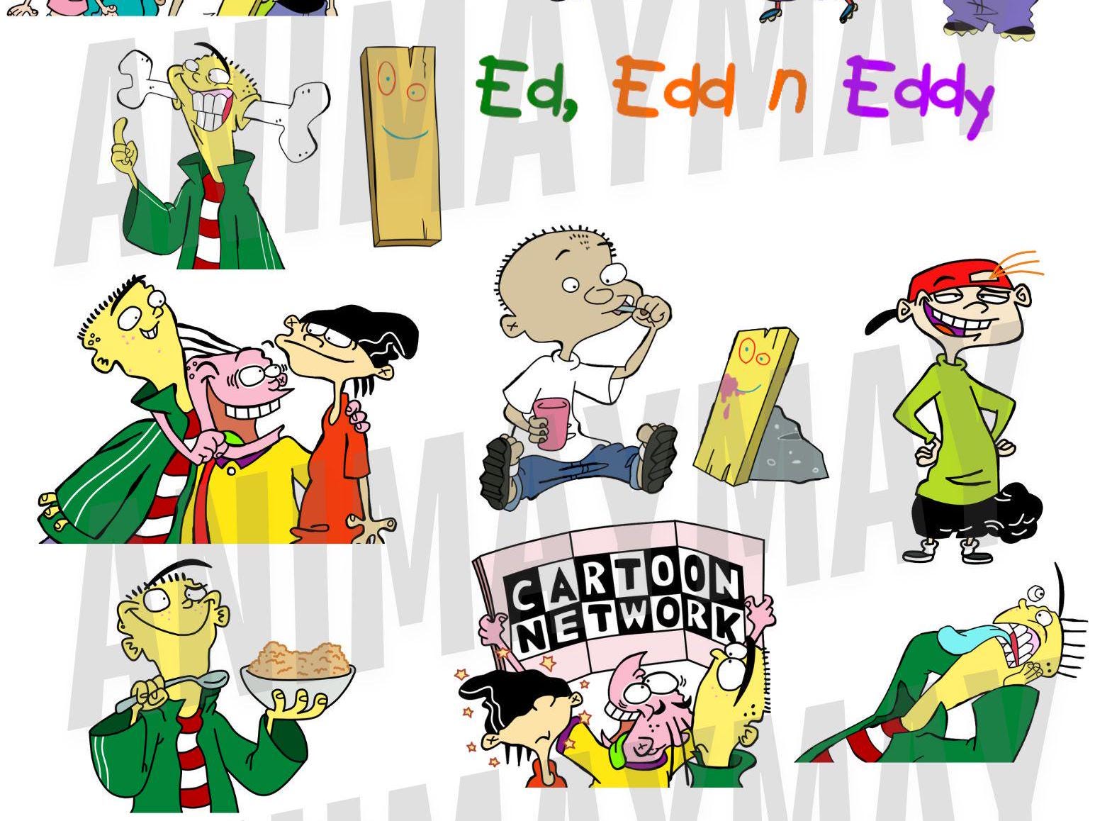 Ed Edd N Eddy Cartoon Character Bundle (digital Download) - Etsy