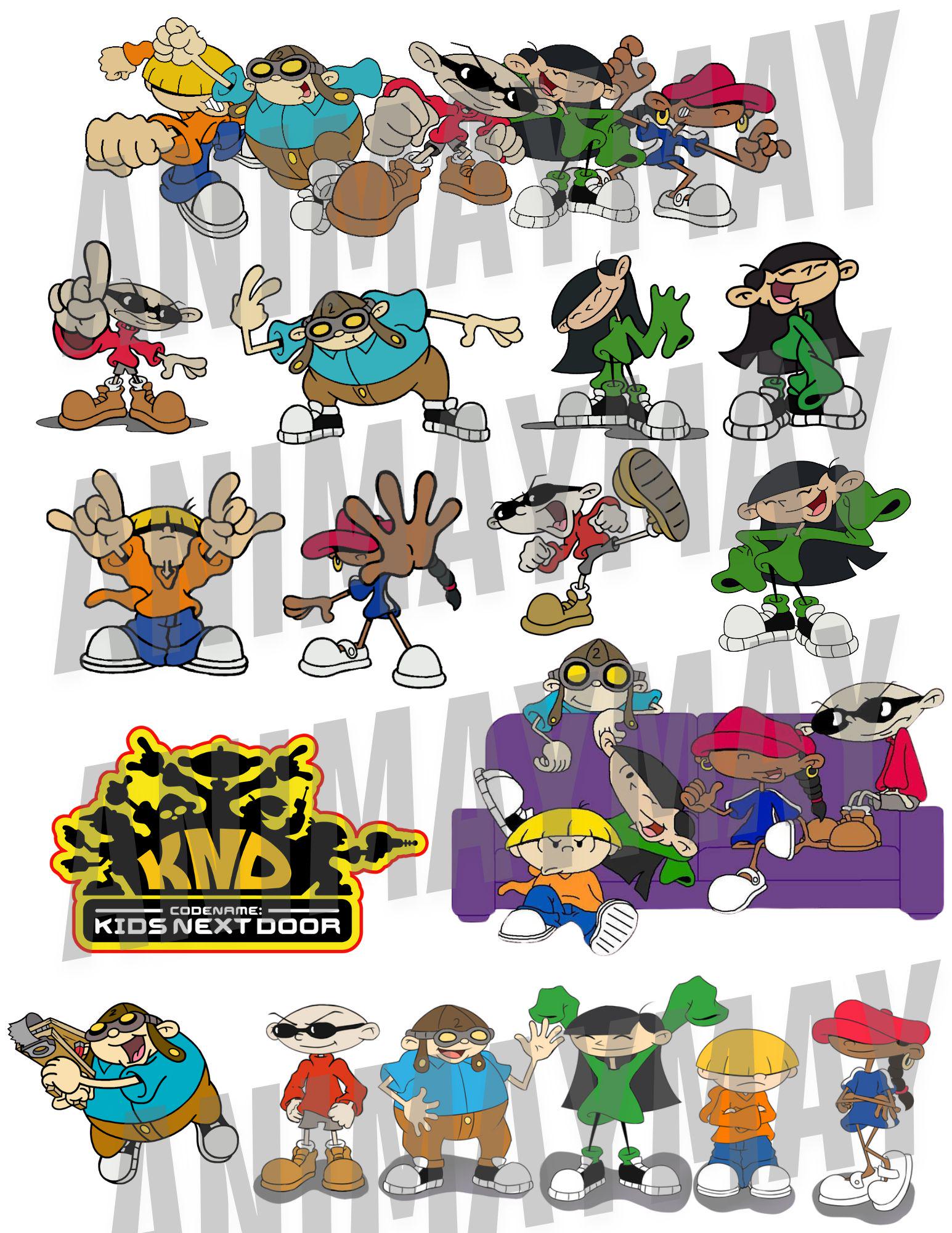 Codename Kids Next Door Design PNG Jpg DOC Pdf Filebundle Cartoon ...