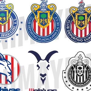 Chivas De Guadalajara Logo: Futbol Club Designs (PNG, JPG, PDF, Doc) - Etsy