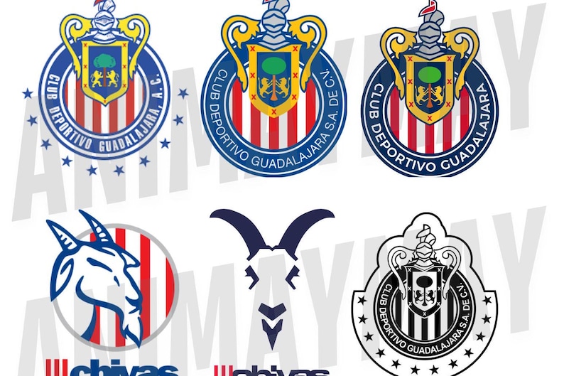 Chivas De Guadalajara Logo: Futbol Club Designs (PNG, JPG, PDF, Doc) - Etsy