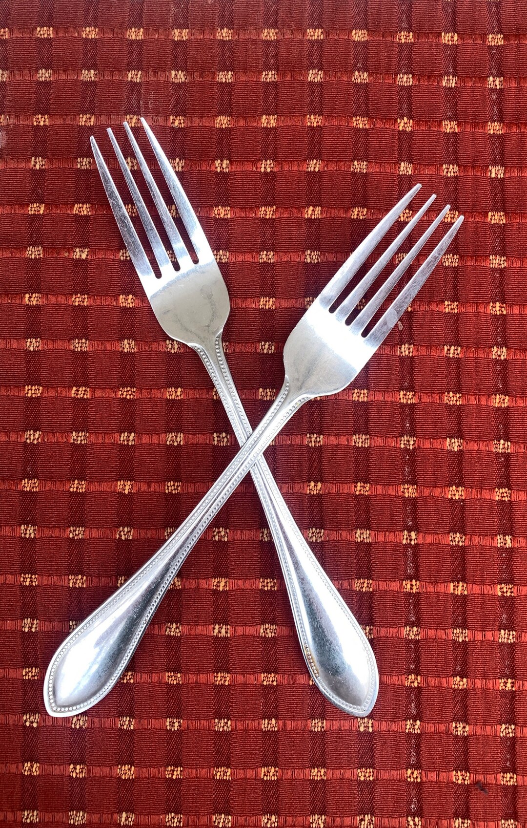 Hampton Silverware Bullet Point Forks 2 Forks - Etsy