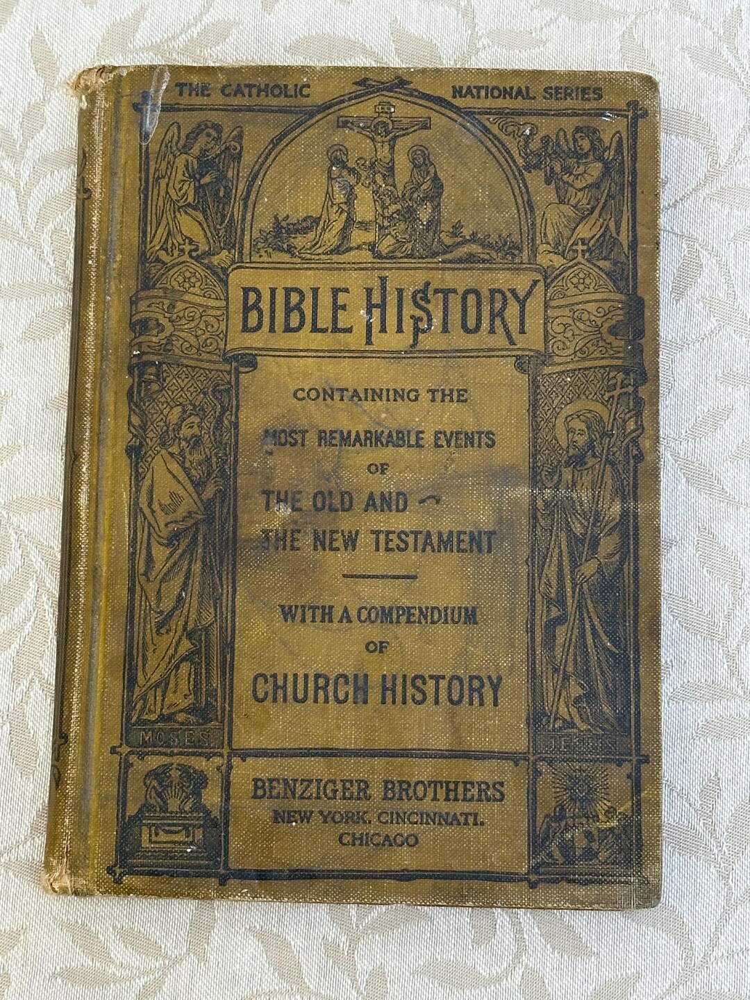 Bible History by Benziger Brothers 1904 - Etsy