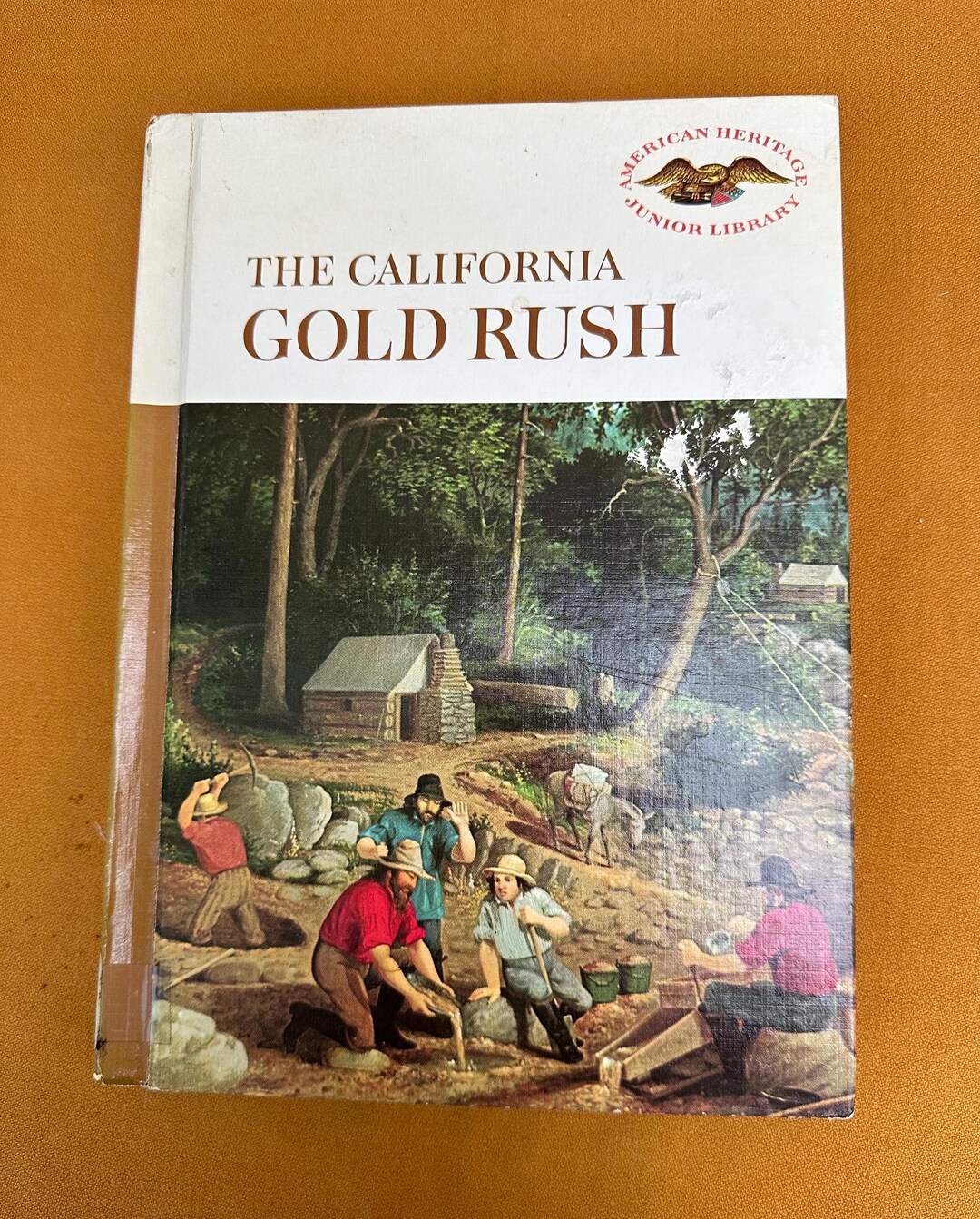American Heritage Junior Library Gold Rush Book - Etsy