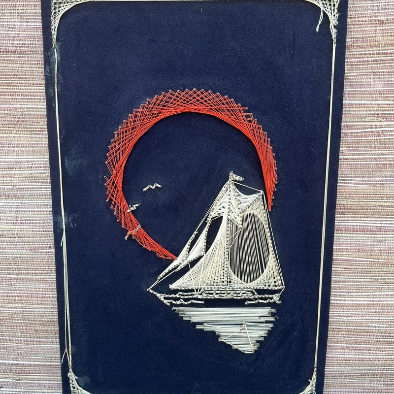 Sunset String Art - Etsy