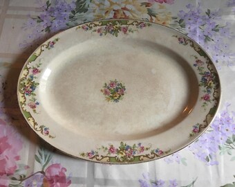 Edwin M Knowles Platter - Etsy