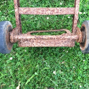 Hand Truck Rusty Antique Vintage Industrial - Etsy