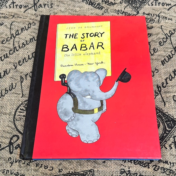 The Story of Babar - Etsy