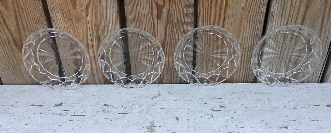 Crystal Coasters Set of 4 - Etsy