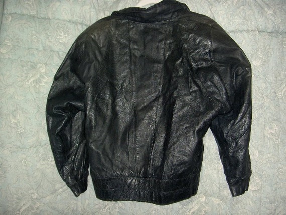 Black Leather Jacket Korea Womens S M Crinkle Style 80s - Etsy Black Leather Jacket Korea Womens S M Crinkle Style 80s - Etsy