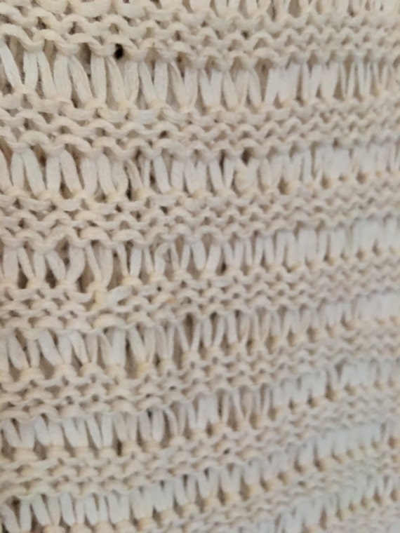 White Macrame Top - Gem