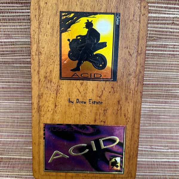 Acid Cigar Box - Etsy