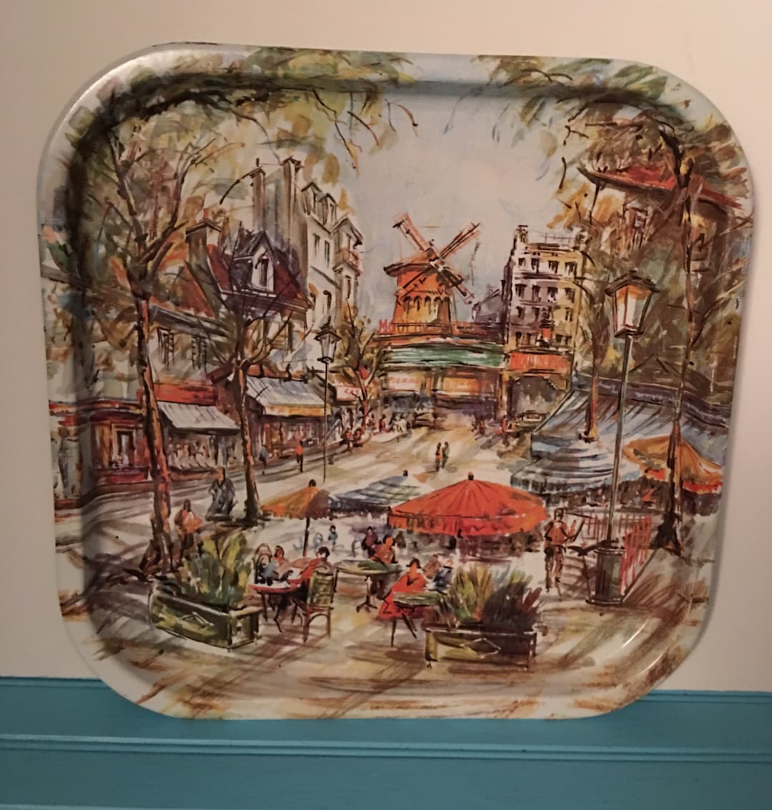 Tray Daher French Metal - Etsy
