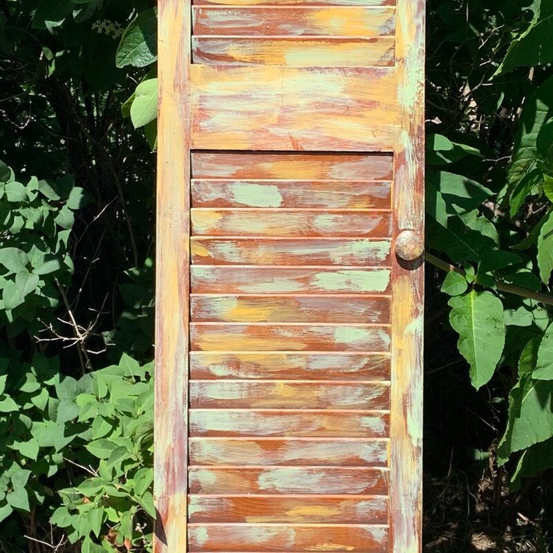 Painted Shutter - Etsy