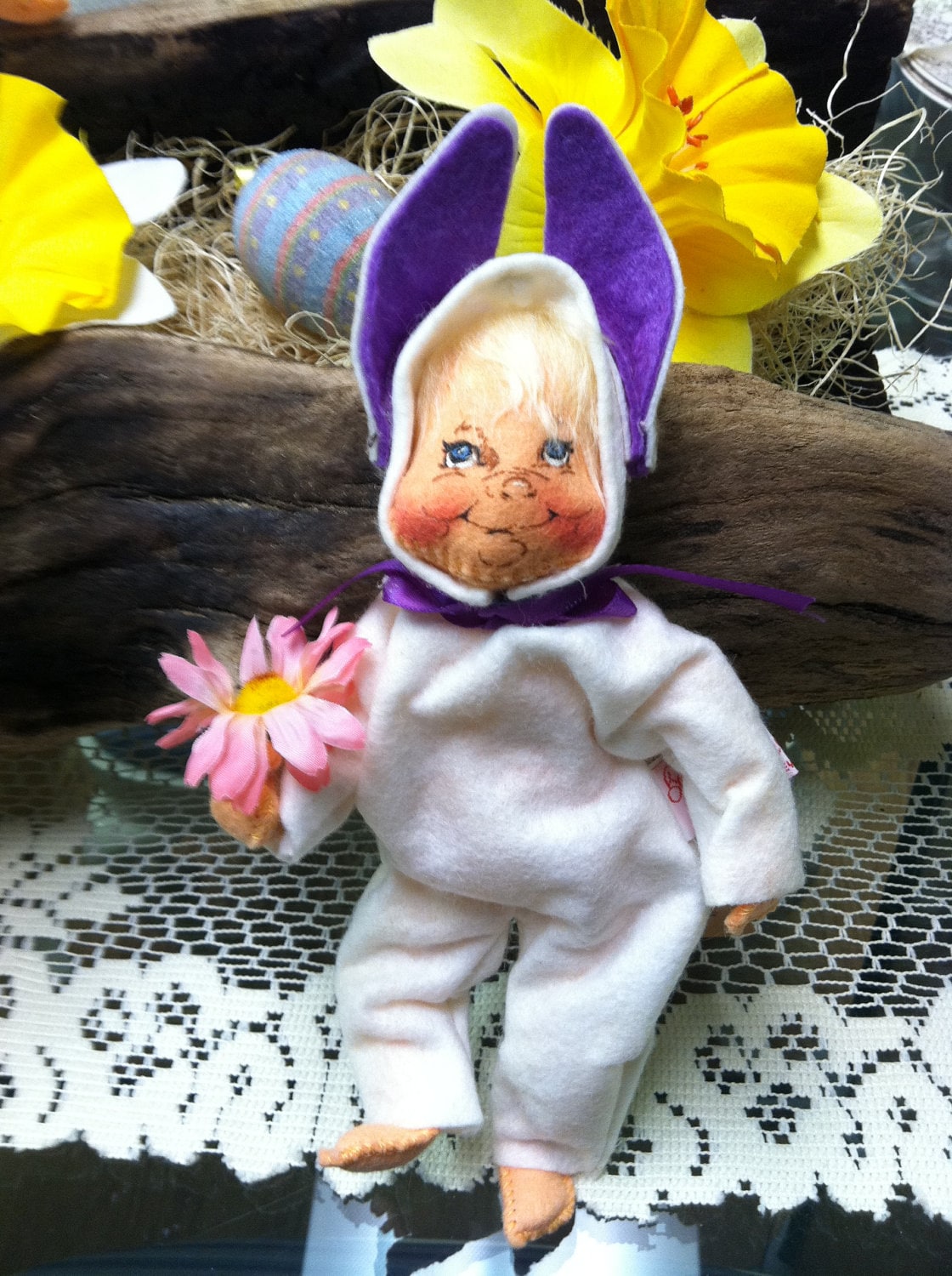 Annalee Collectible Easter Bunny Doll 1672/ FREE SHIPPING | Etsy