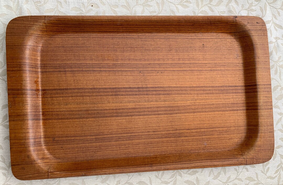 Teak Wood Laminated Tray - Etsy