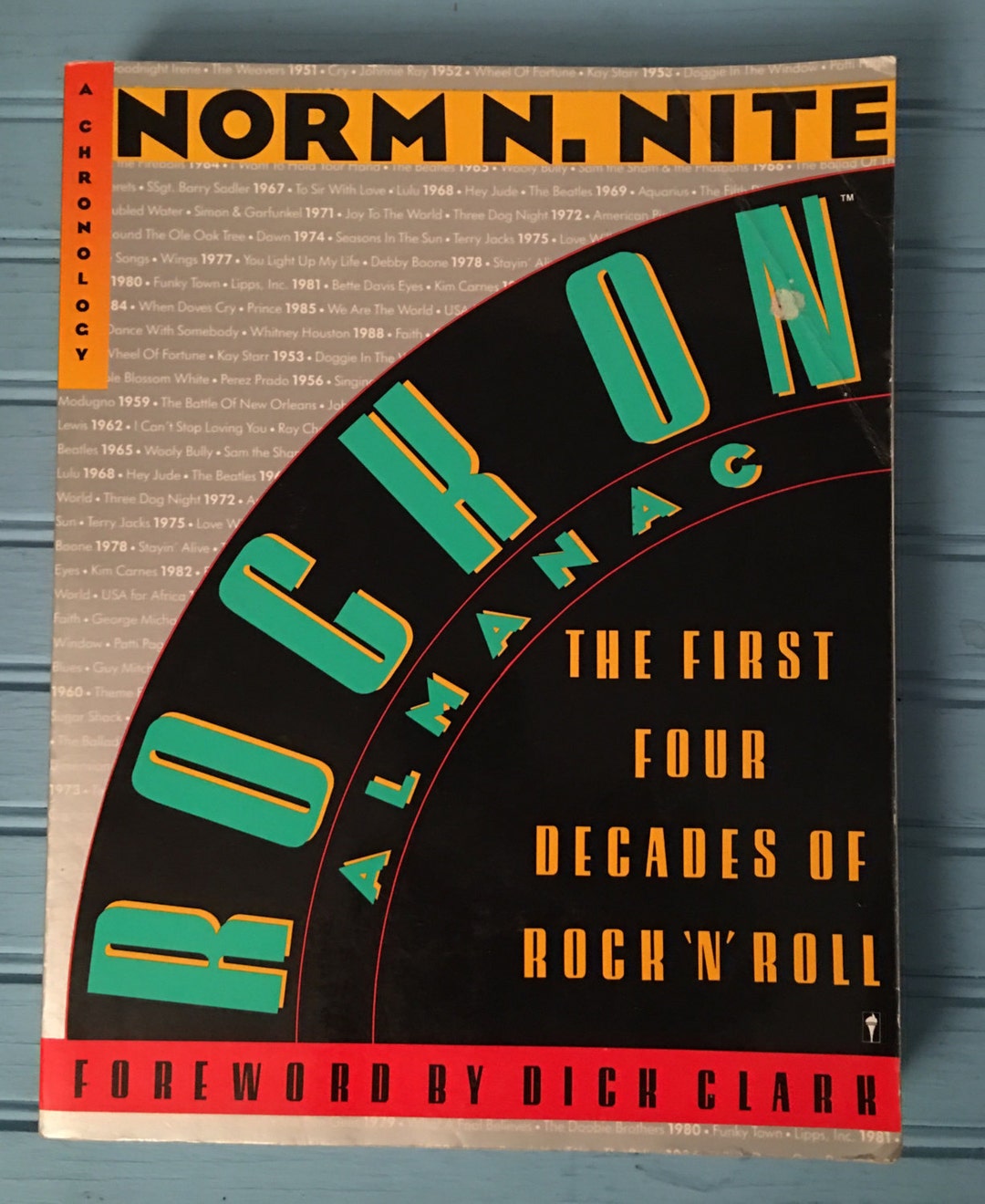 Book Music Rock on Almanac by Norm M Nite - Etsy