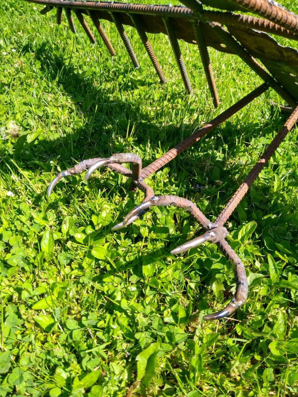 Recycled Rebar Hawk - Etsy