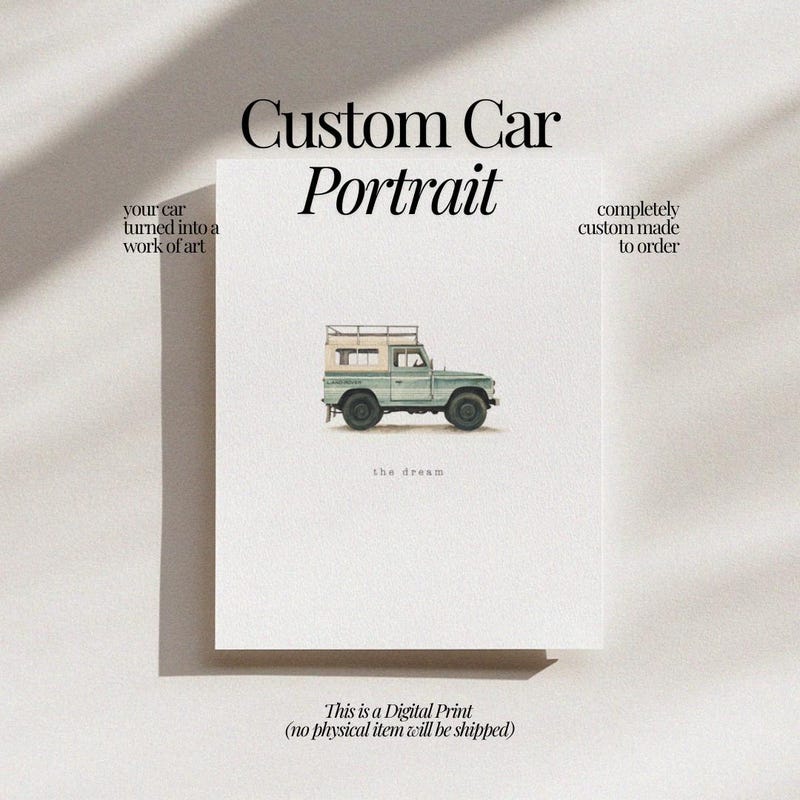 Custom Car Painting - Etsy