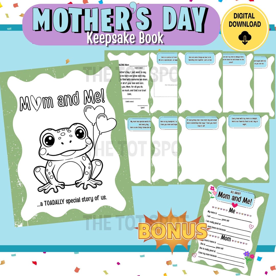 Mother's Day Keepsake From Kids, Mother's Day Craft, Mother's Day E ...