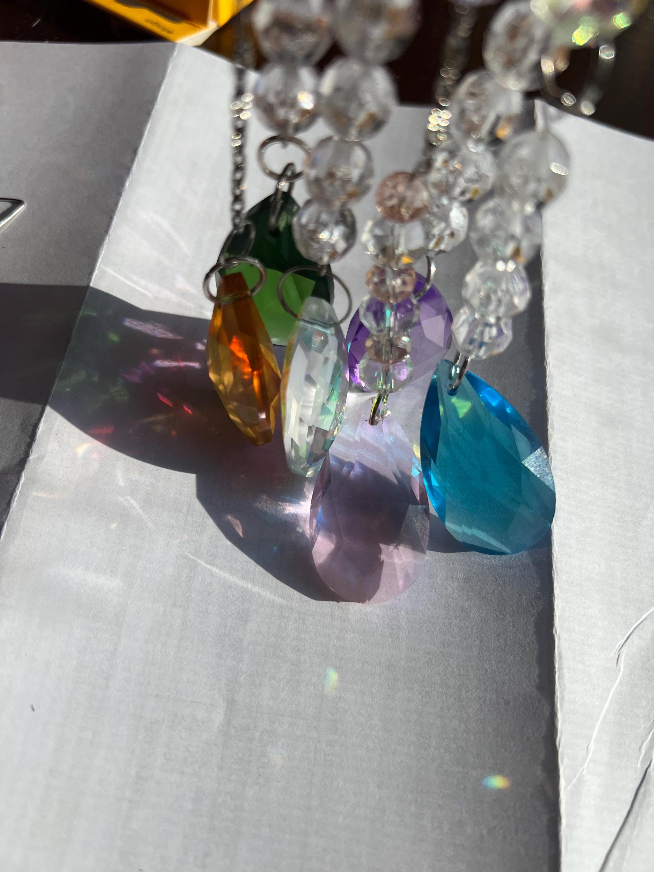 Sunbeam Charms | Crystal Rainbow Prism Drops for Window or Car ...