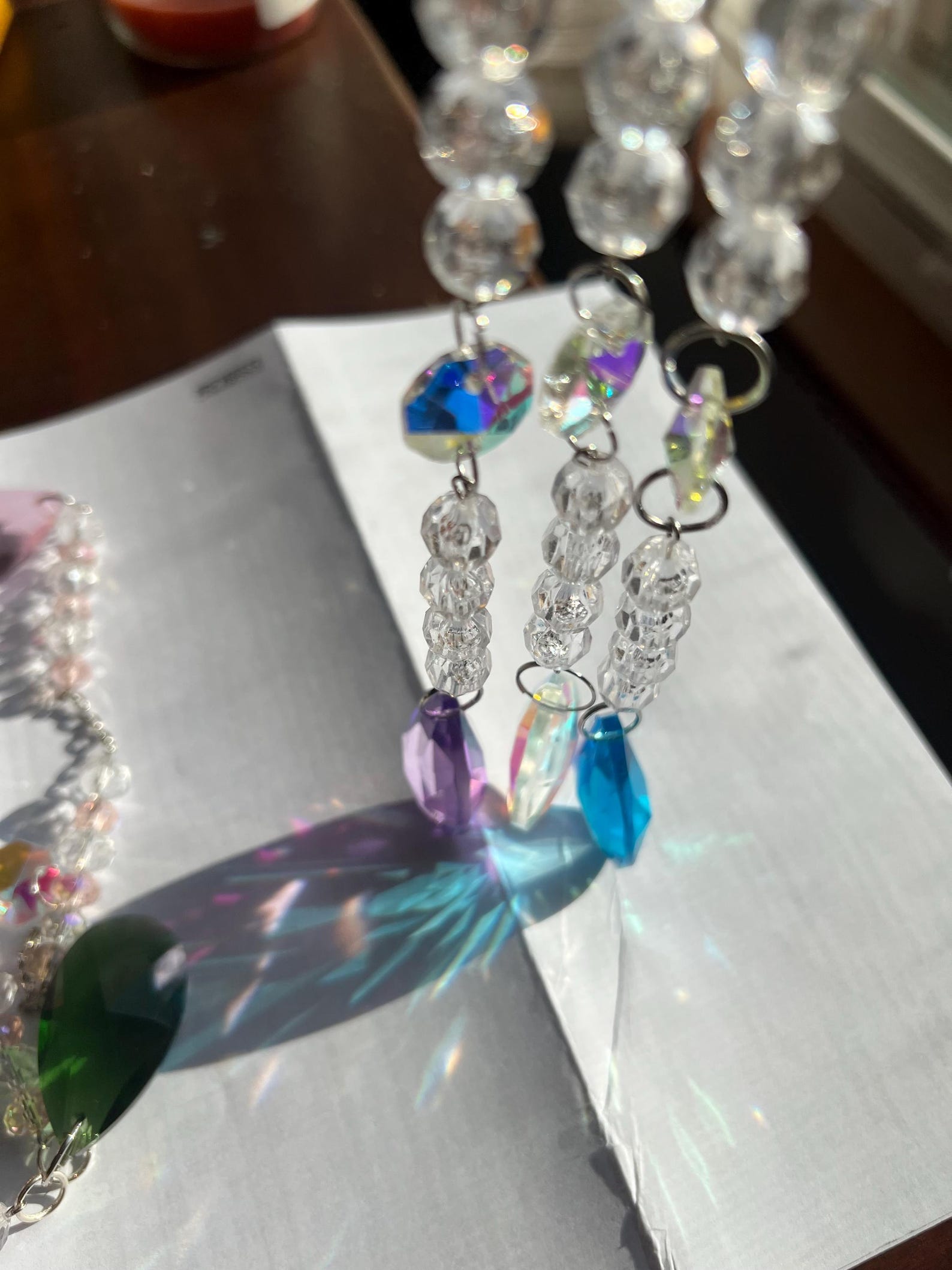 Sunbeam Charms | Crystal Rainbow Prism Drops for Window or Car ...