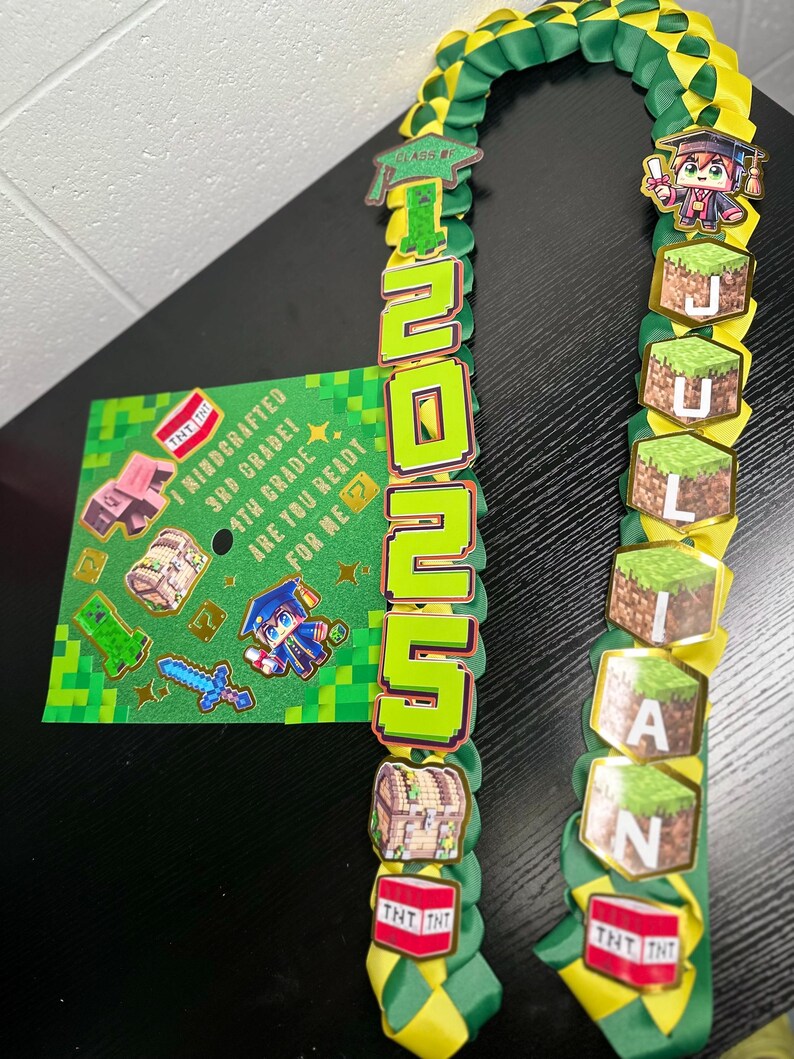 Custom Grad Leis 2025, Gift Graduation, Personalied Gift, Custom ...