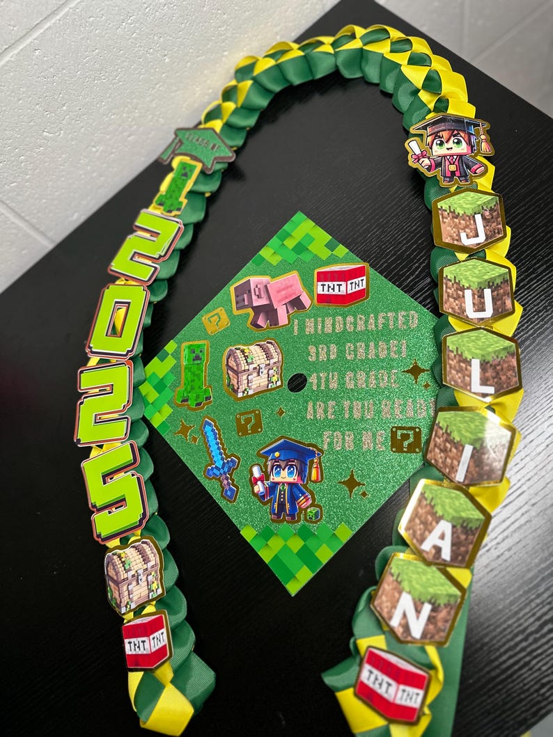 Custom Grad Leis 2025, Gift Graduation, Personalied Gift, Custom ...