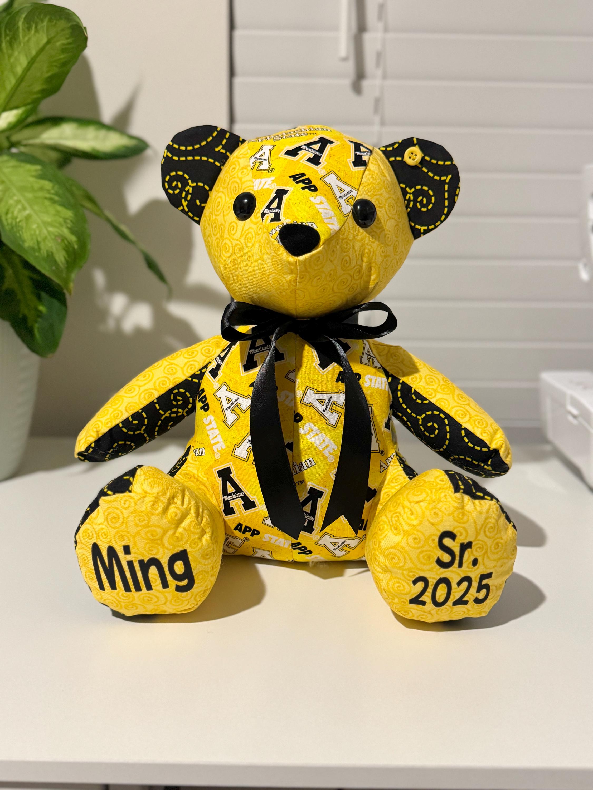 Custom Graduation Memory Bear: Personalized Keepsake Teddy - Etsy