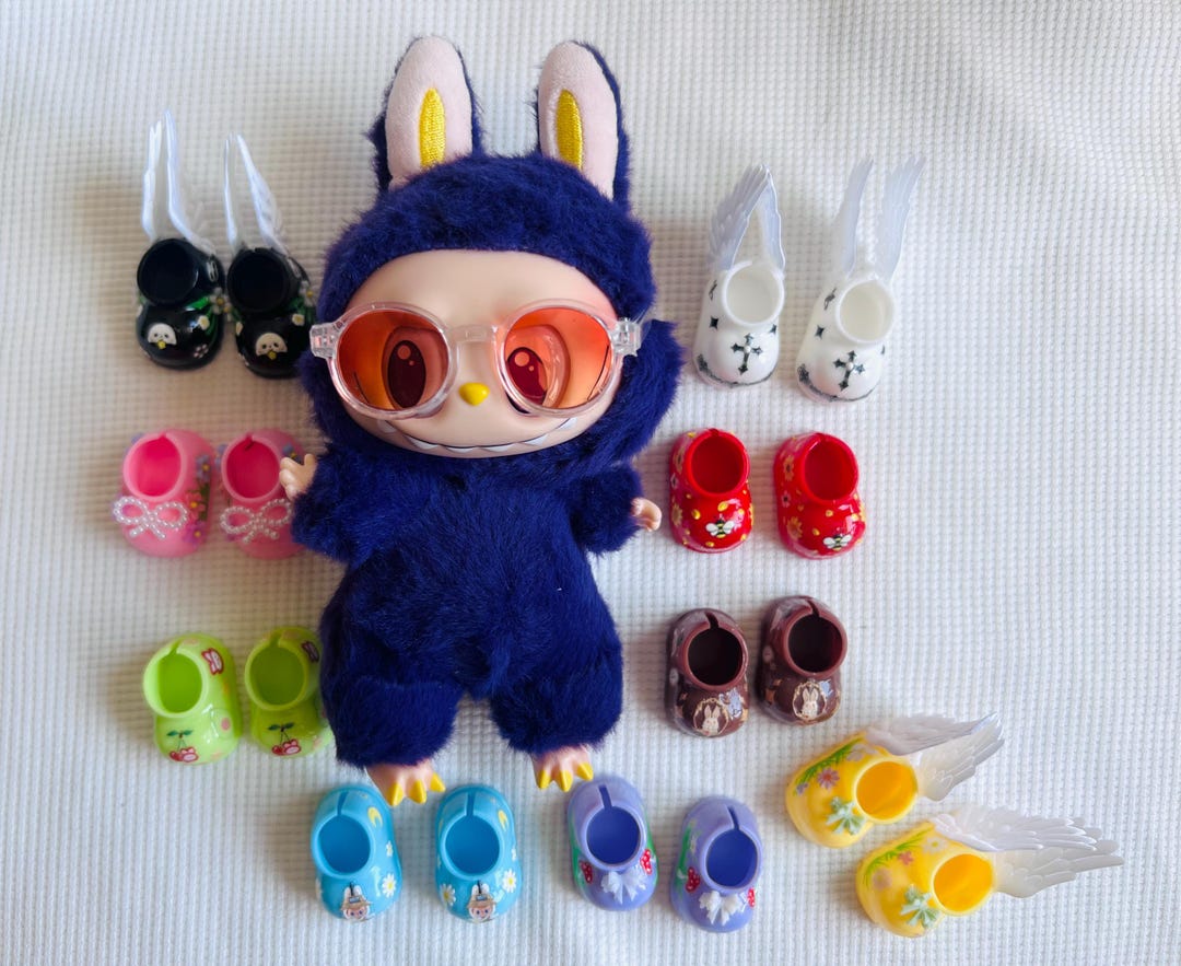 Handmade Painted Shoes for Labubu (gen 1/2/3) – 9 Unique Styles - Etsy