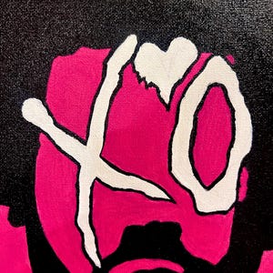 The Weeknd XO Acrylic Painting - Etsy