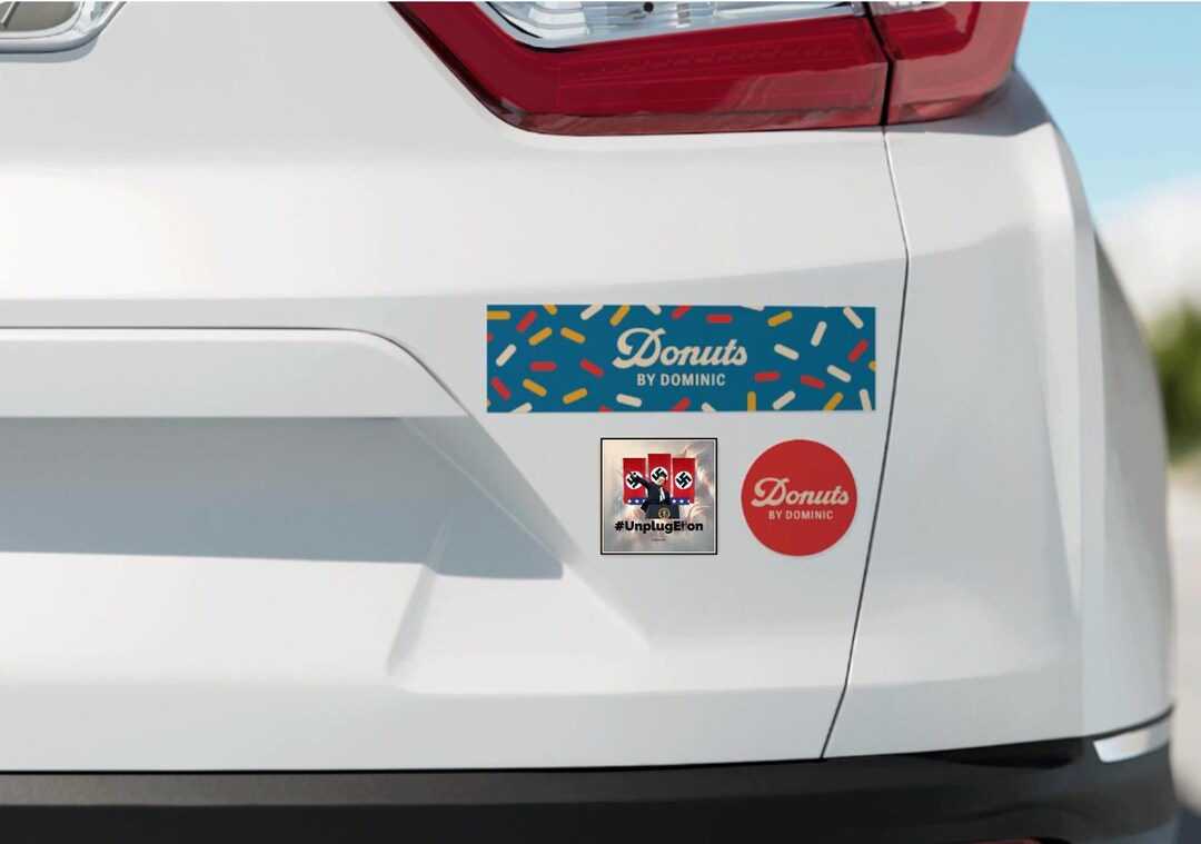 Unplug Nazi Elon Car Magnet 4x4 - Etsy