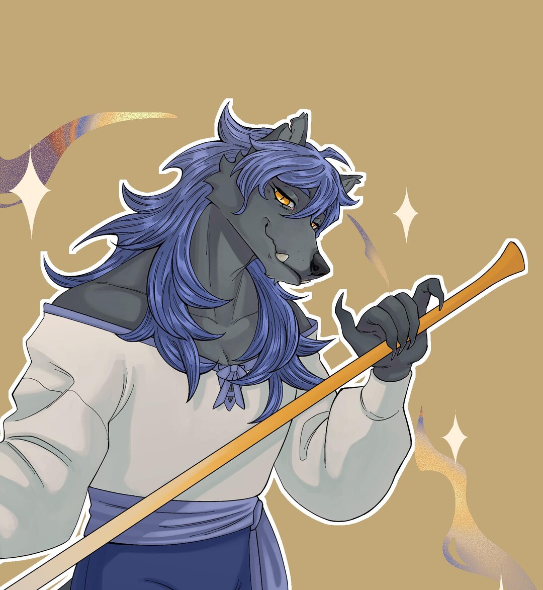 Character Splash Art | OC Splash Art | Furry Character Art | Dungeons ...